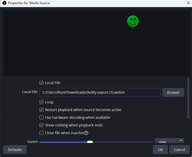 Bouncing DVD Screensaver for OBS | Free Transparent Overlay